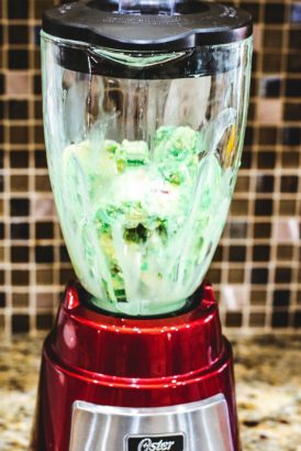 Mardi Gras King Cake Milkshake - This Ole Mom