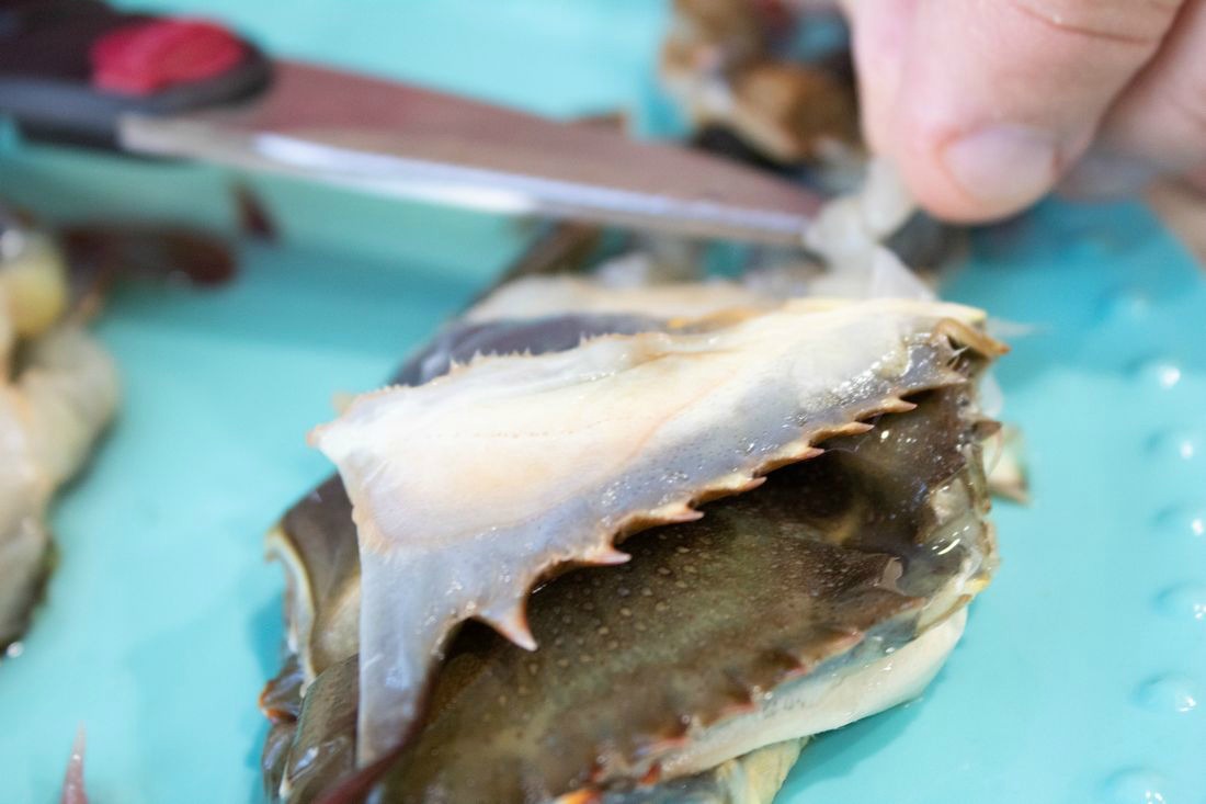 How to Clean Soft Shell Crabs - This Ole Mom