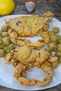 Fried Soft Shell Crabs - This Ole Mom