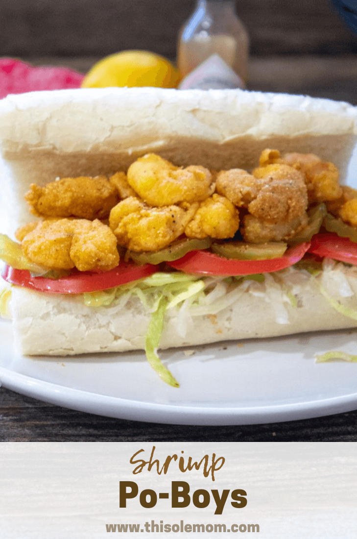 Shrimp Po-Boy - This Ole Mom