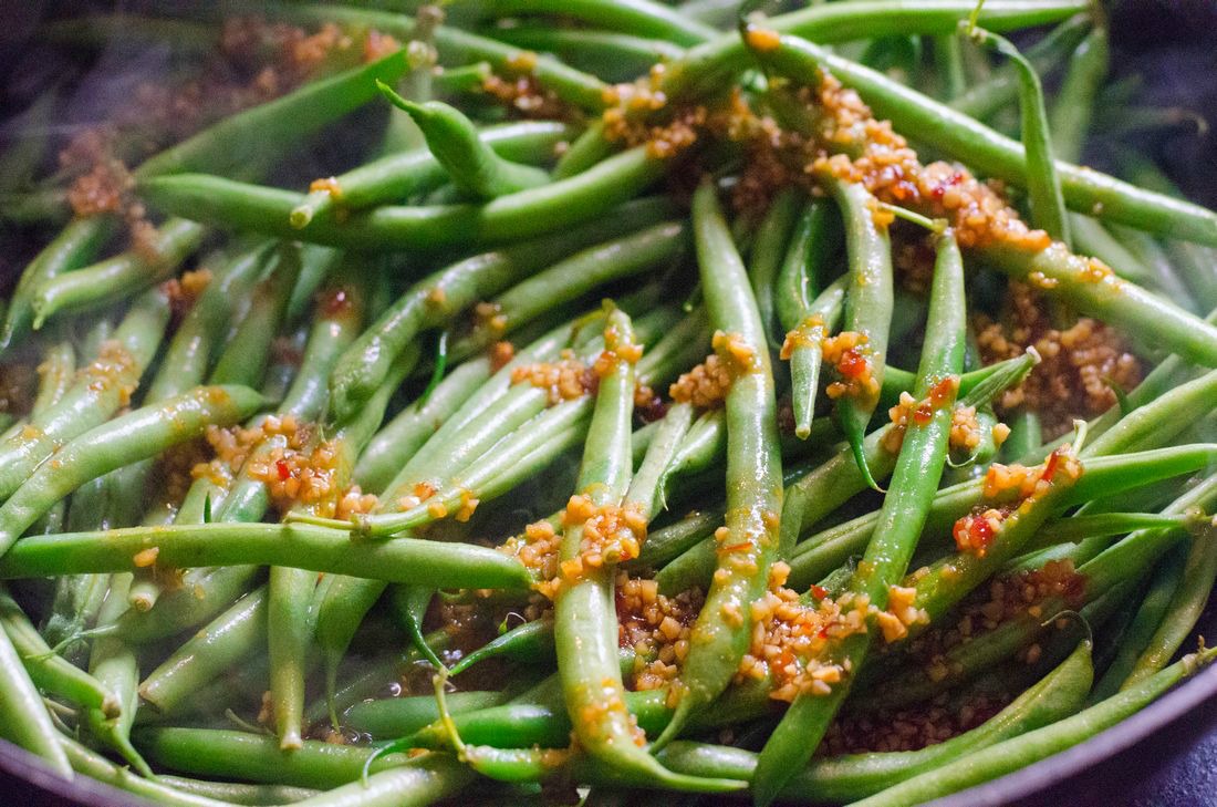 Szechuan Green Beans - This Ole Mom