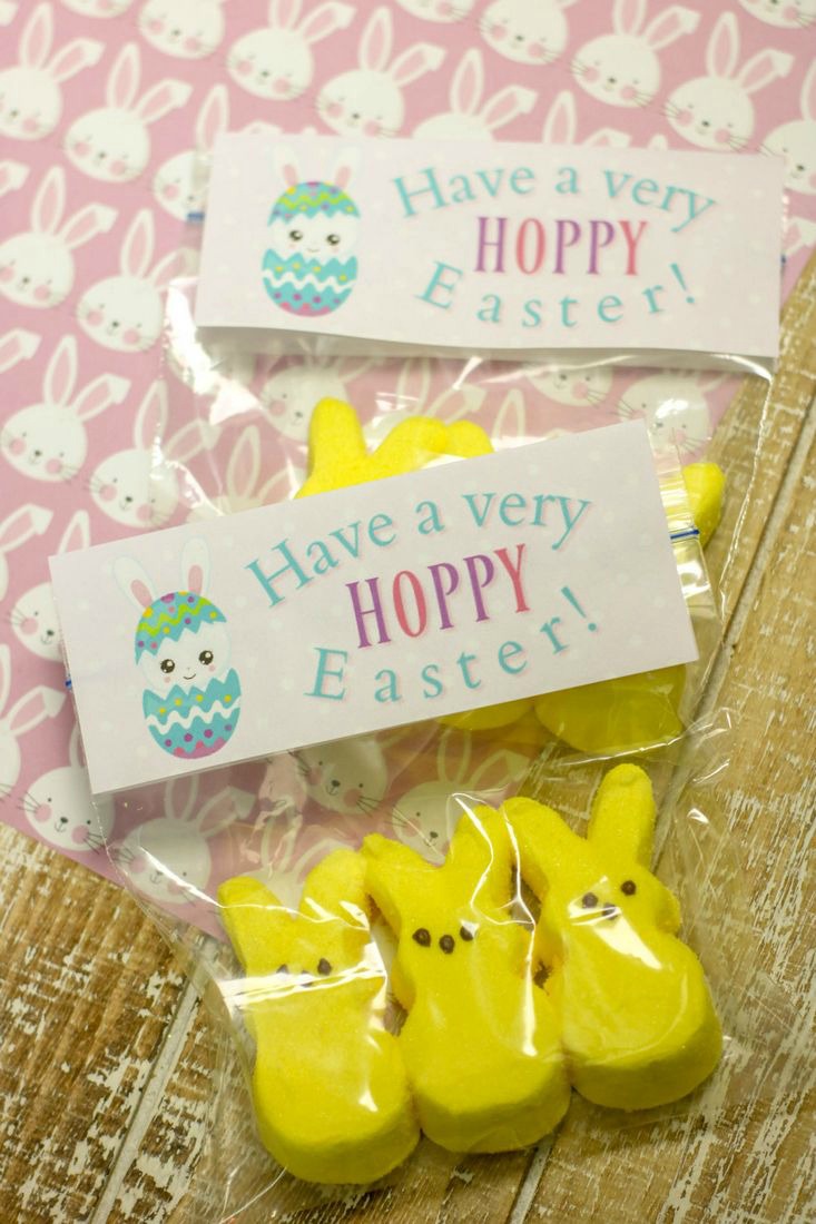 Easter Printable Bag Toppers - This Ole Mom
