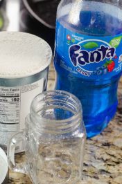 Fanta Shark Ice Cream Float - This Ole Mom