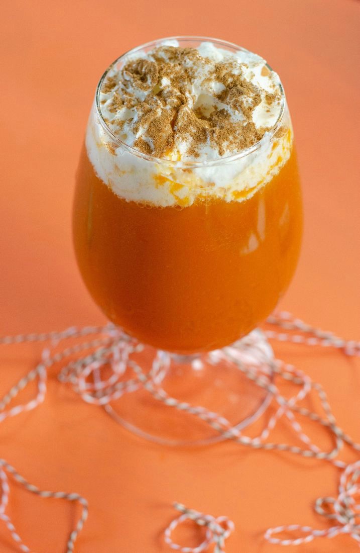 Pumpkin Pie Boozy Punch - This Ole Mom