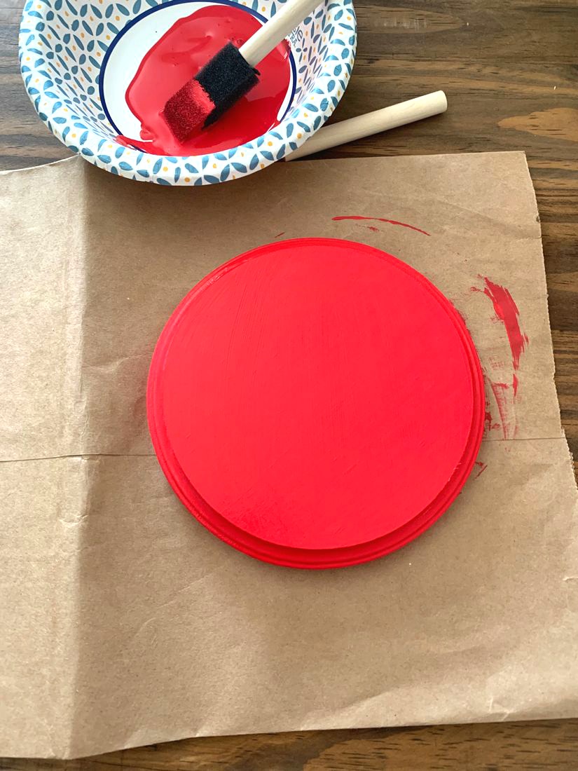 Dollar Tree Christmas Mailbox Decor - This Ole Mom