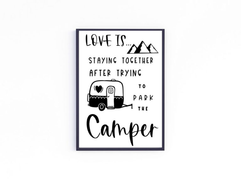 Free Printable Camping Décor Signs - This Ole Mom
